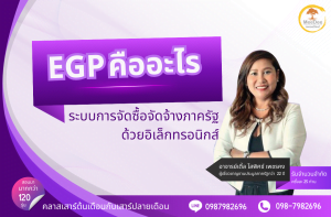 EGP คืออะไร - ประมูลงานภาครัฐ By Meedeeconsult